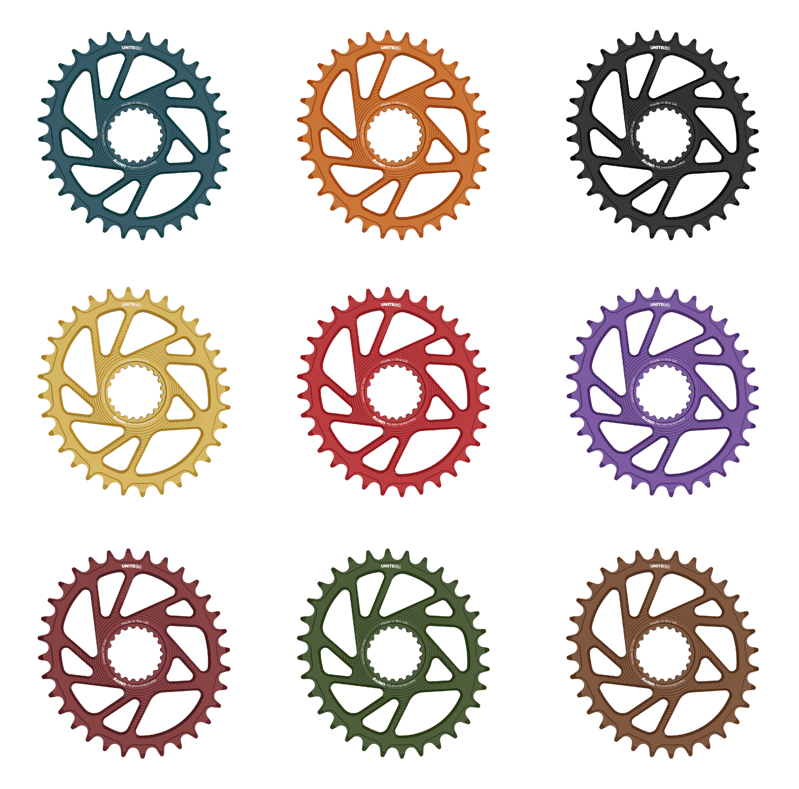 Unite Co SRAM Direct Mount Chainring - Oval